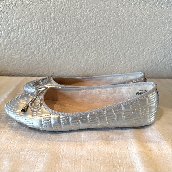 Danskin | Shoes | Danskin Silver Adore Ballet Flats | Poshmark